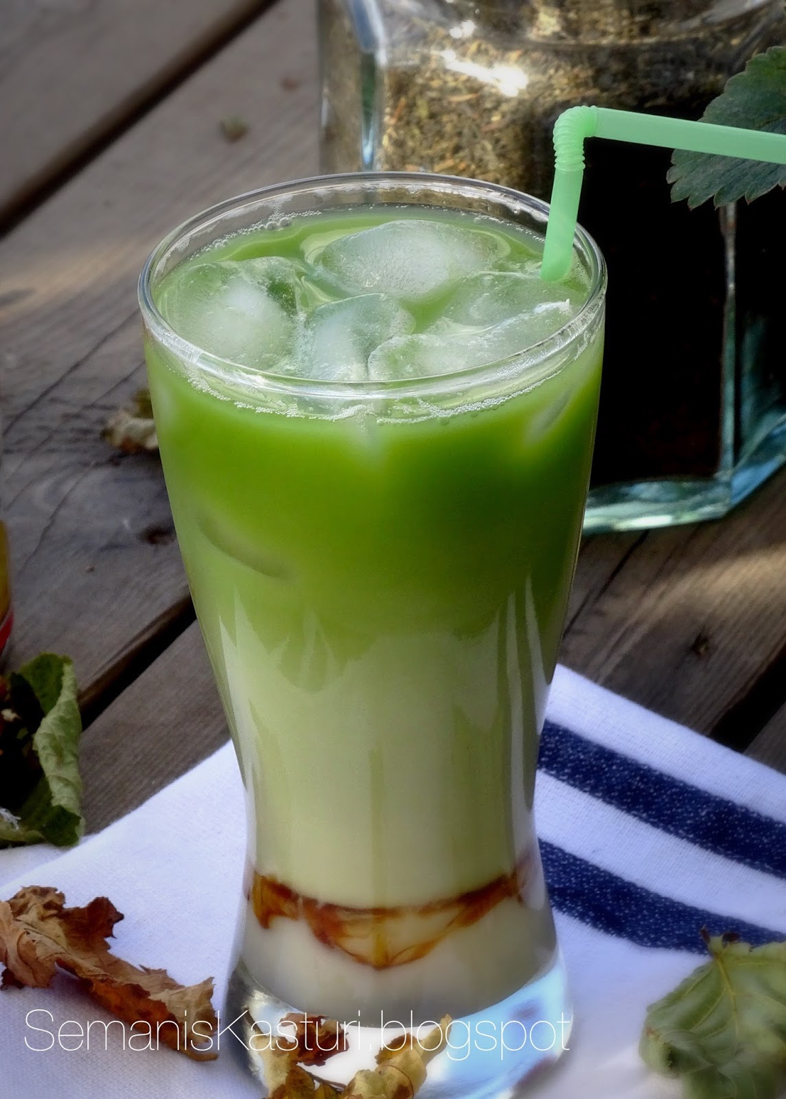 3 LAYER GREEN TEA ~ Swesia's Journey