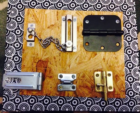 That's What She Said: Look What I Made - DIY with Me: Latch Board