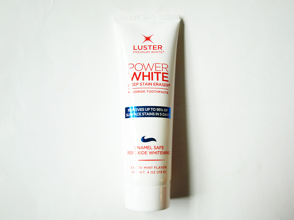 Luster Power White Toothpaste Review – See, Shop, Love!
