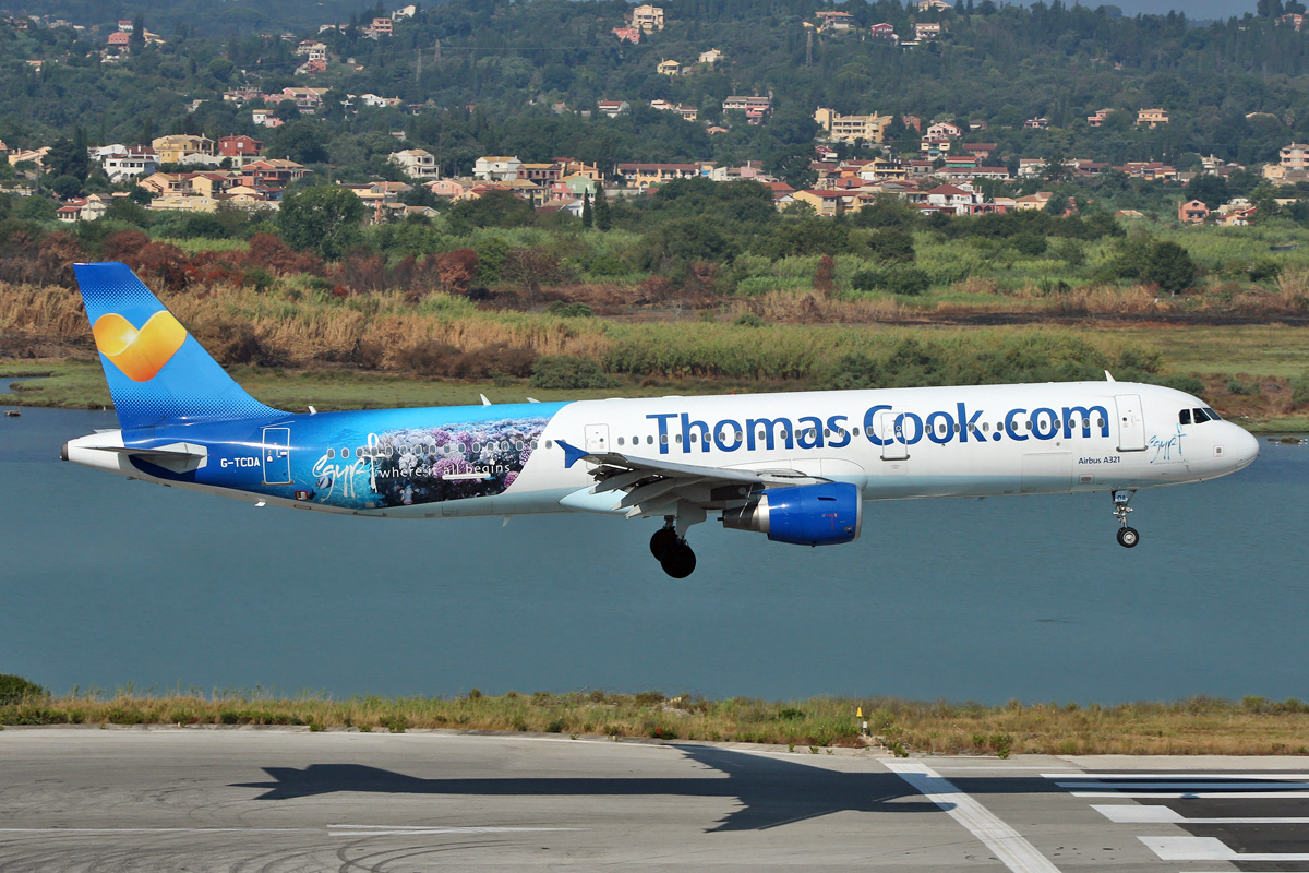 Eastwings: A321-211 * Thomas Cook Airlines * Egypt c/s * G-TCDA