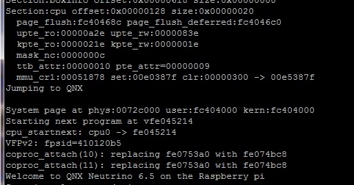 ihaack - Embedded : Raspberry Pi - QNX update -3