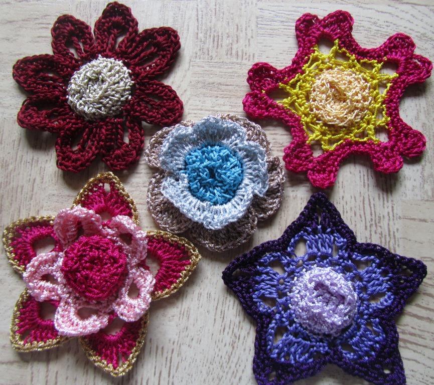 Sweet Nothings Crochet: FIVE LOVELY TEA LIGHT HOLDERS