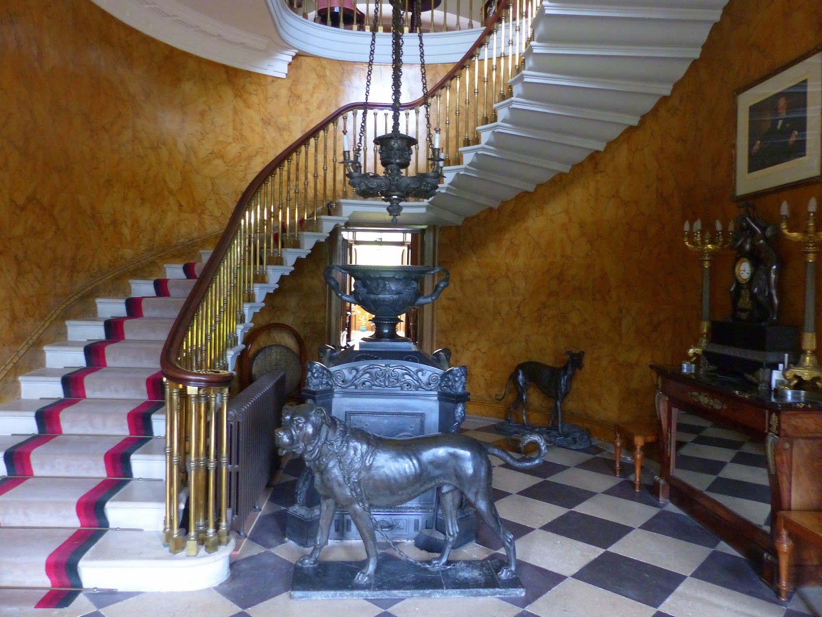 Birding For Pleasure: THROUGH MY LENS -The Argory Entrance Hall