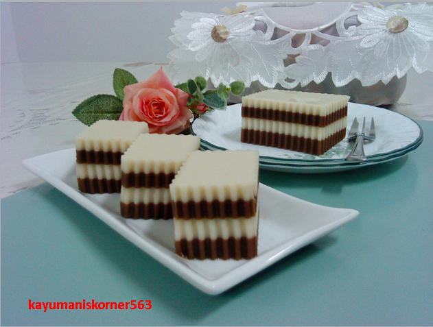 kayumaniskorner563: Agar agar Lapis Susu & Milo