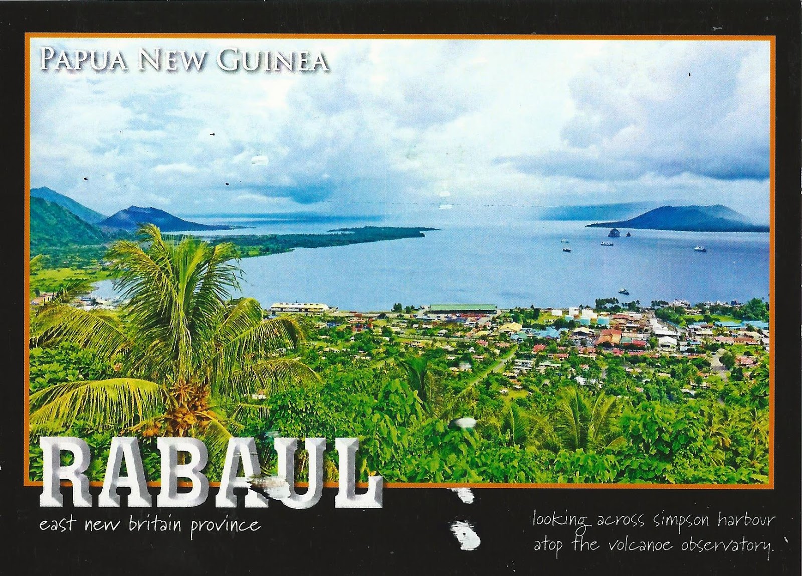 A Journey of Postcards: Rabaul City | Papua New Guinea