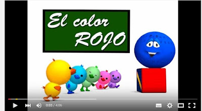 MI CLASE DE INFANTIL: COLOR ROJO