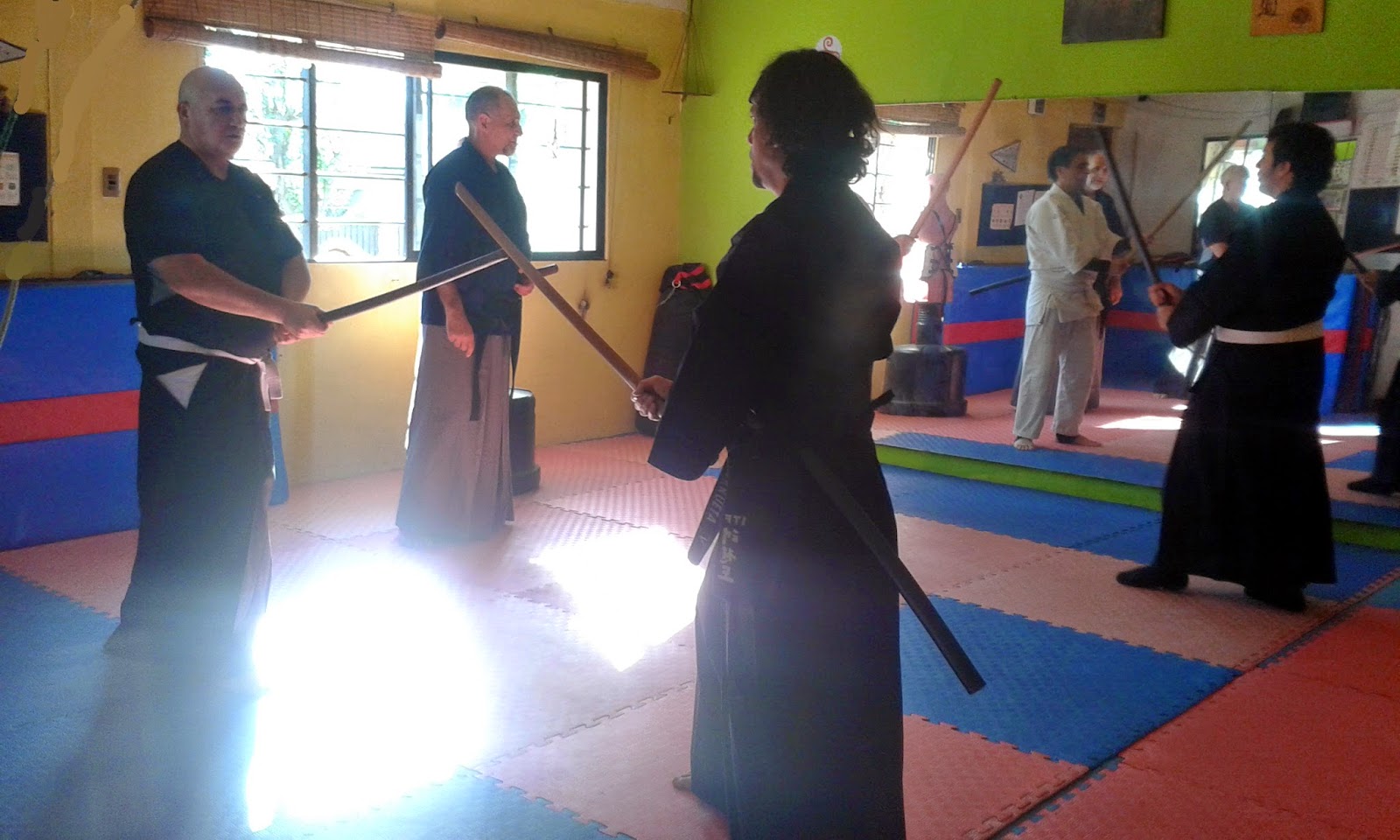 ESPADA SAMURAI: Clases en "Samurai Kumdo kwan", practica de técnicas de ...