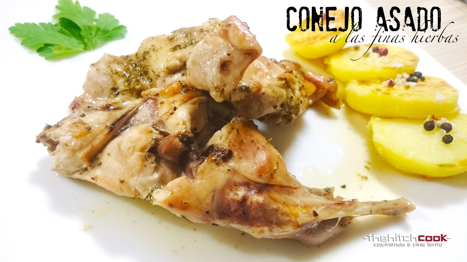 THE HITCHCOOK: CONEJO ASADO A LAS FINAS HIERBAS (En el campo)