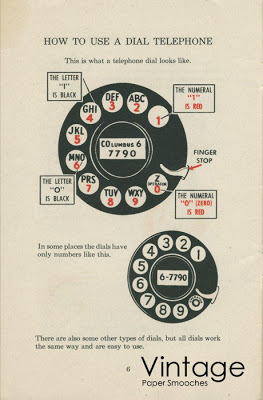 crafty goodies: Dictionary Stamping~typewriter and telephone!