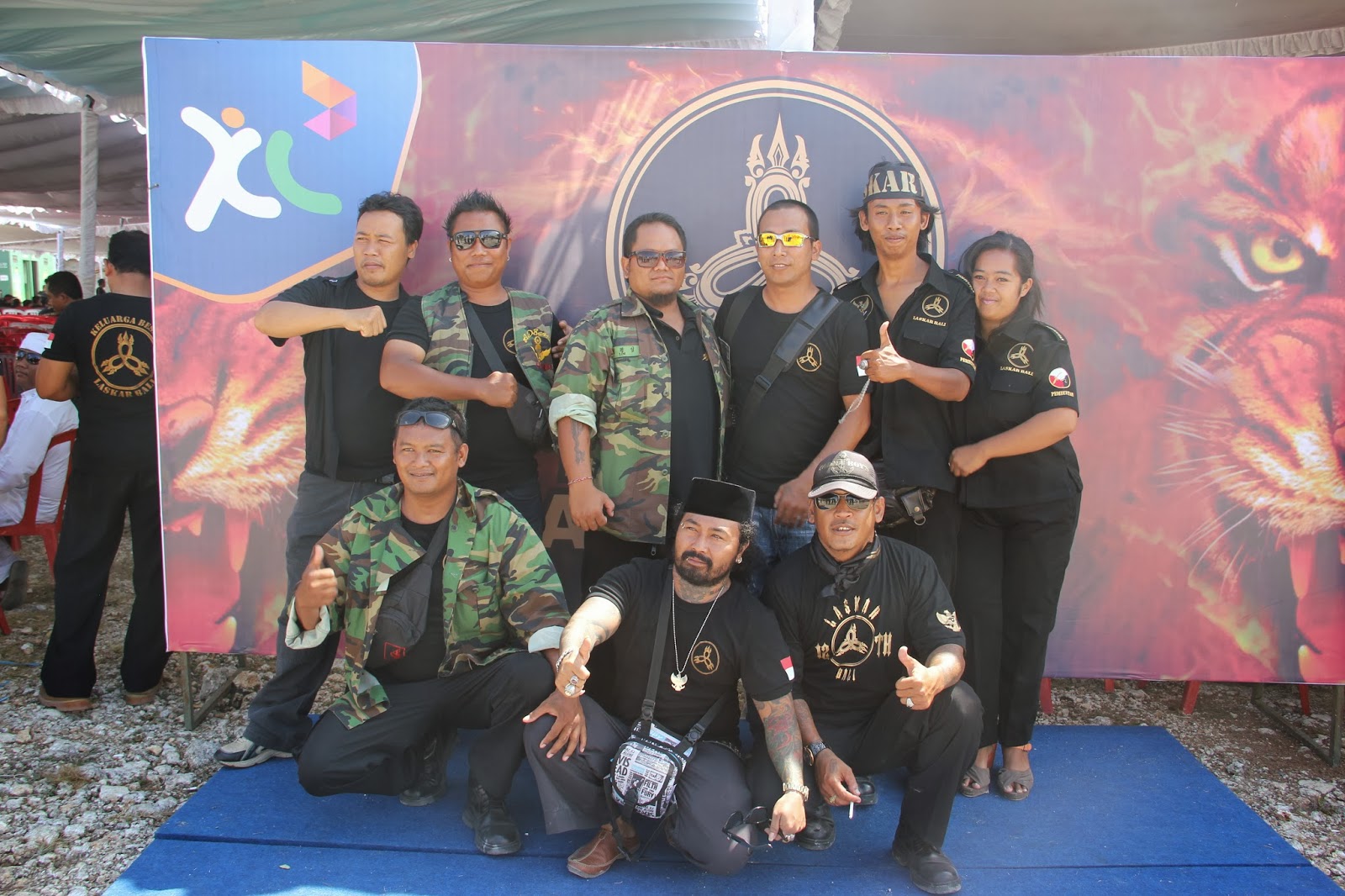 KORLAP LEGIAN: FOTO HUT LASKAR BALI KE 12