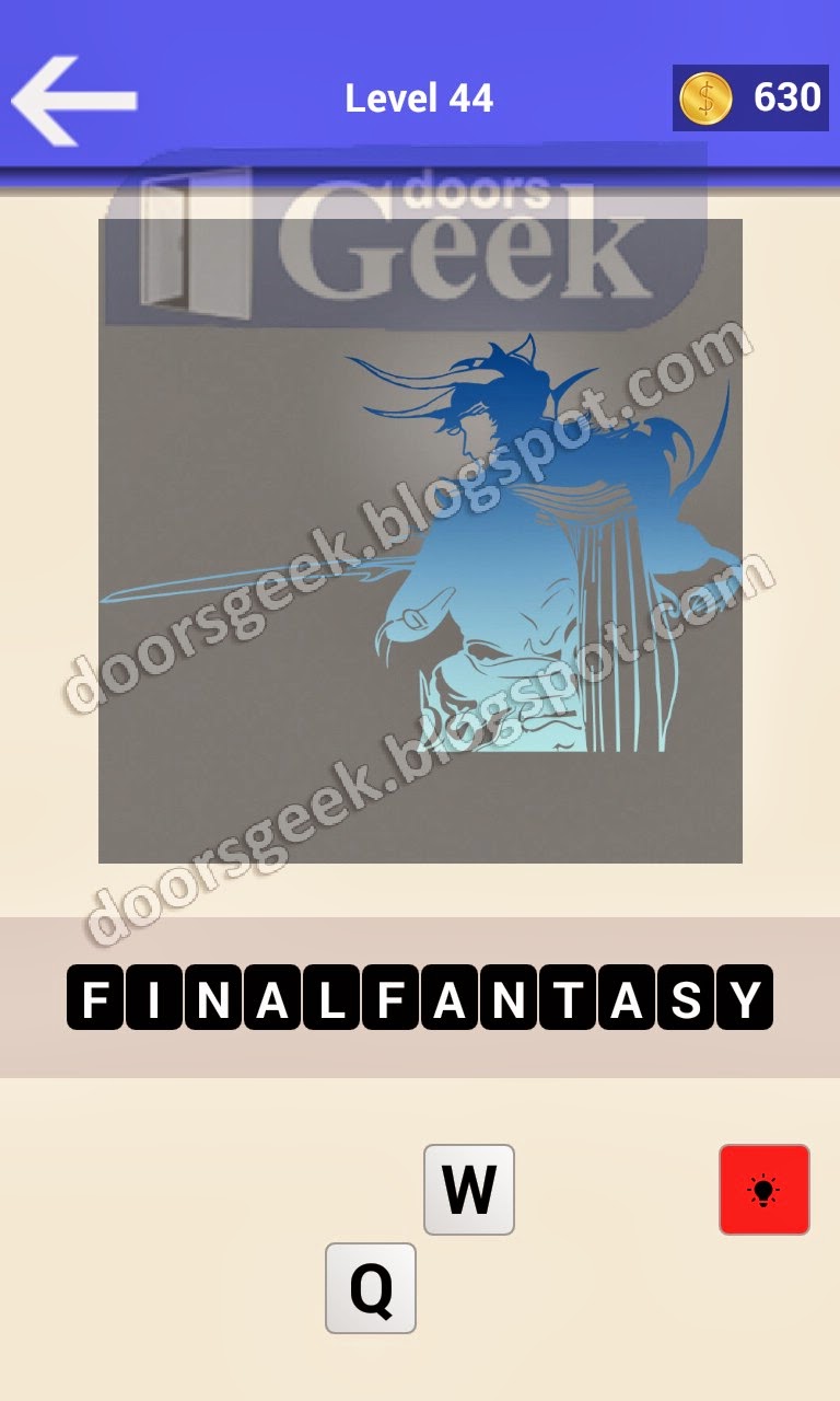 Guess the Game Quiz - Level 44 ~ Doors Geek