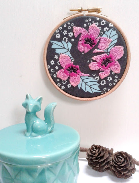 bloom and sew: New stitchery projects