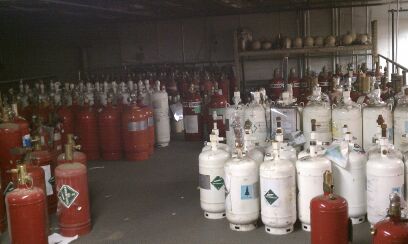 We Buy and Sell Halon: Clean Agent System Bottle Inventory for Under 100#