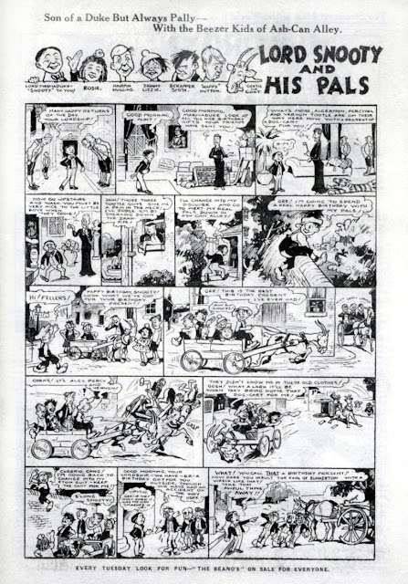 CRIVENS! COMICS & STUFF!: THE UNEXPURGATED BEANO NUMBER ONE...
