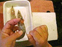 Recipes for Tom: Deveining prawns without cutting
