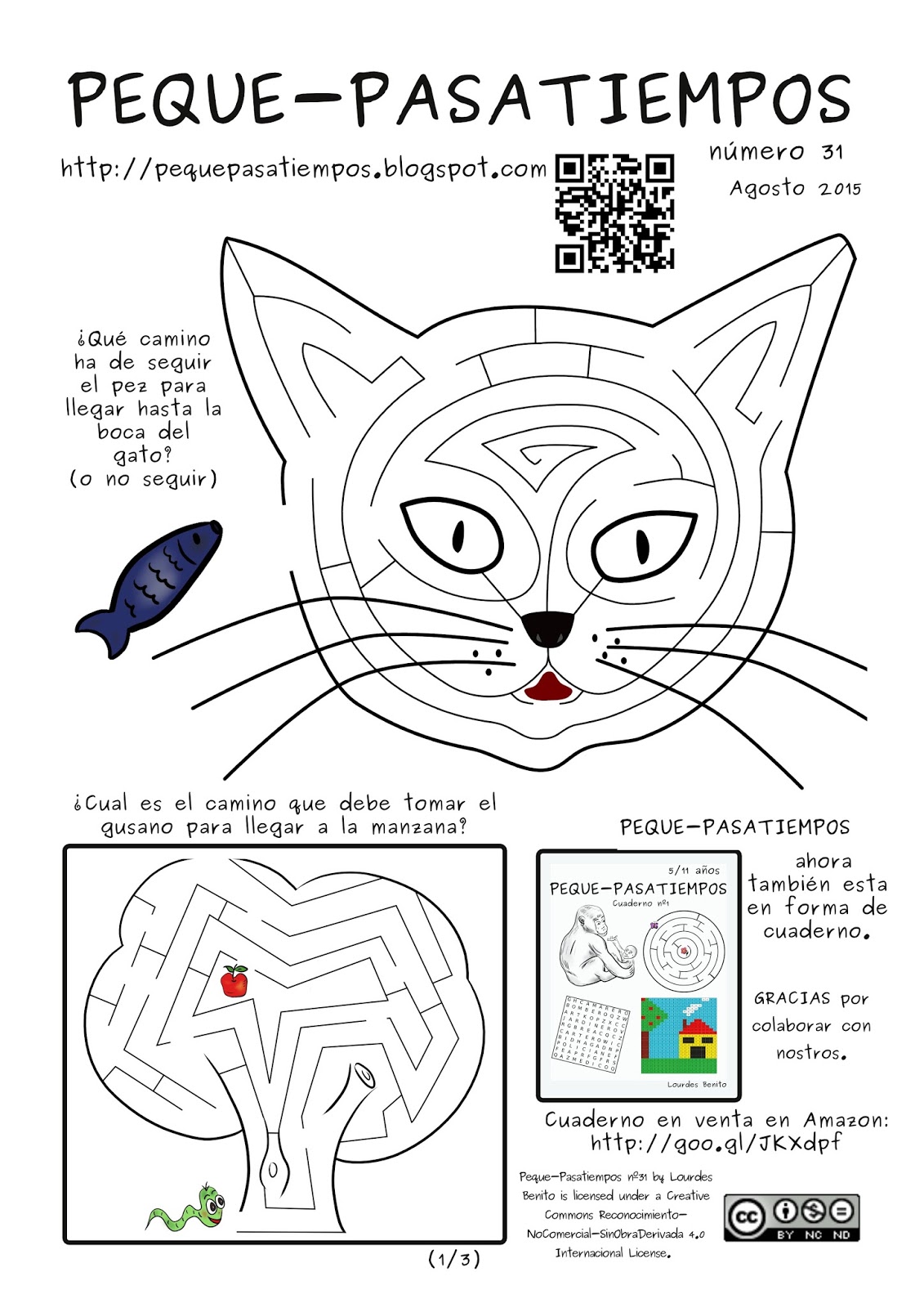 Peque-pasatiempos: NÚMEROS ANTERIORES