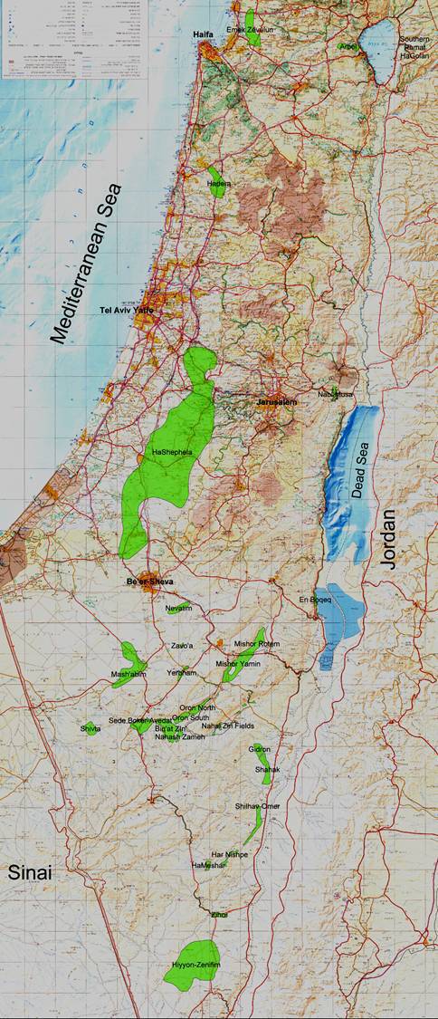 Israel's Shefela Oil Shale | NextBigFuture.com