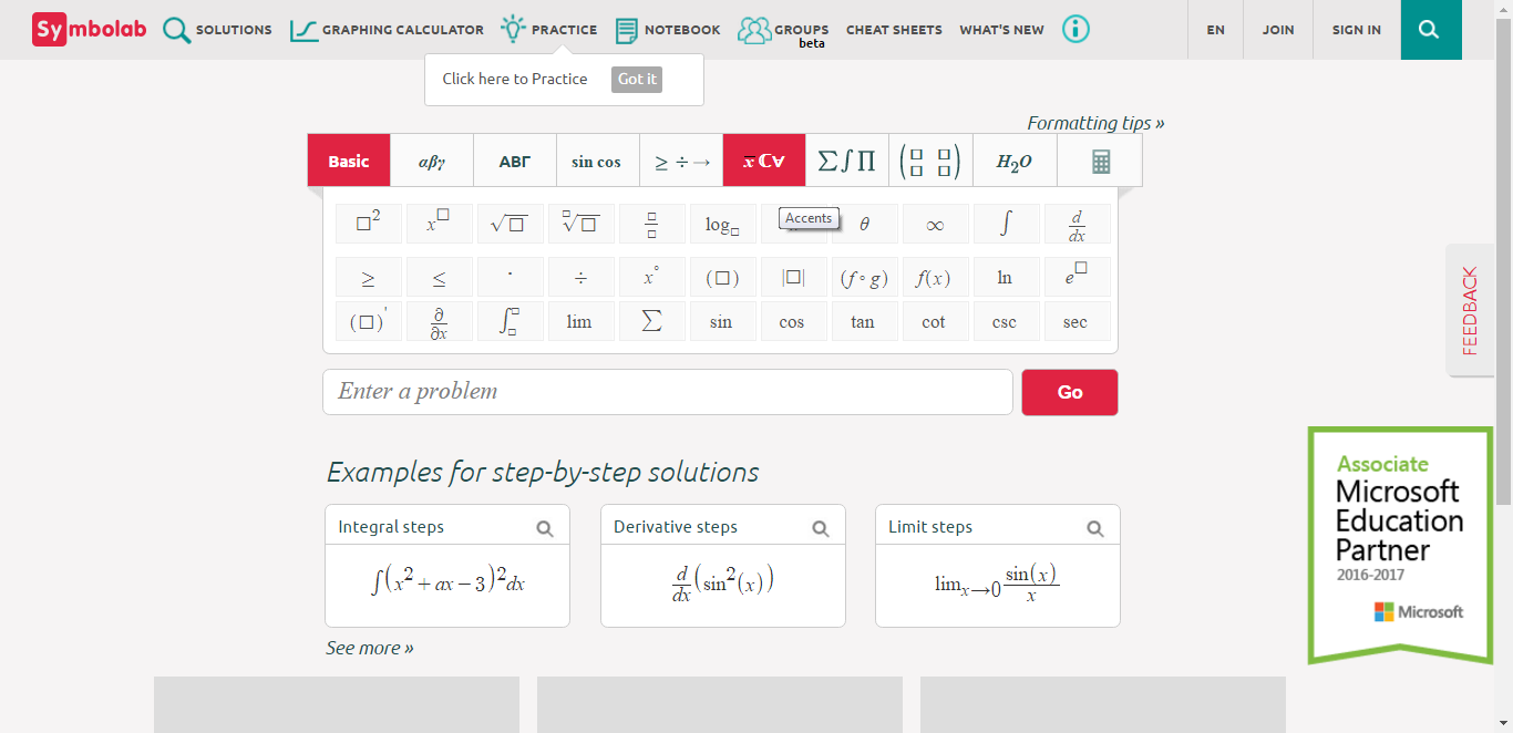 Symbolab Math Solver ~ Math is Fun