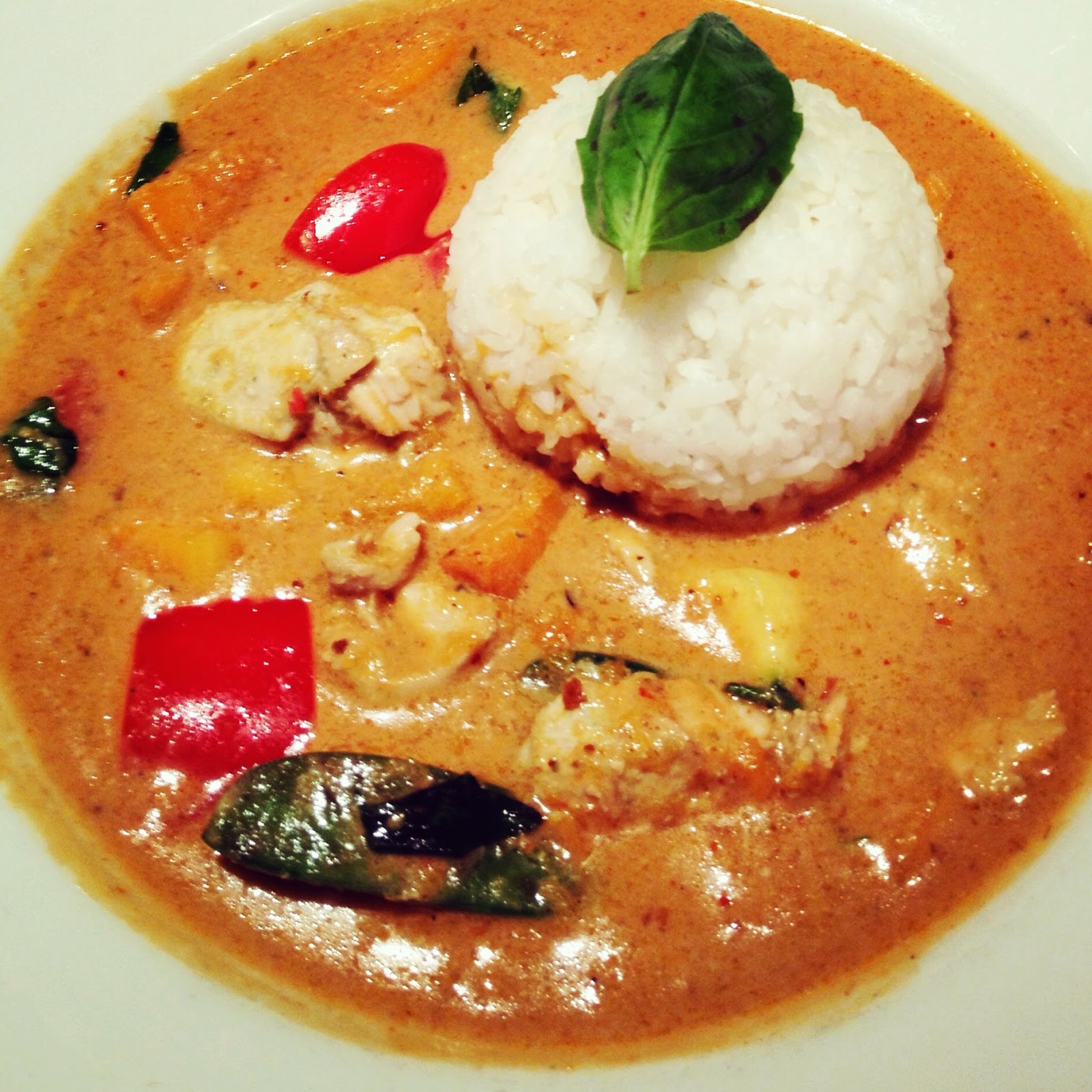 Pound of Butter: Chu Chee Chicken Curry with Sticky Thai Jasmine Rice
