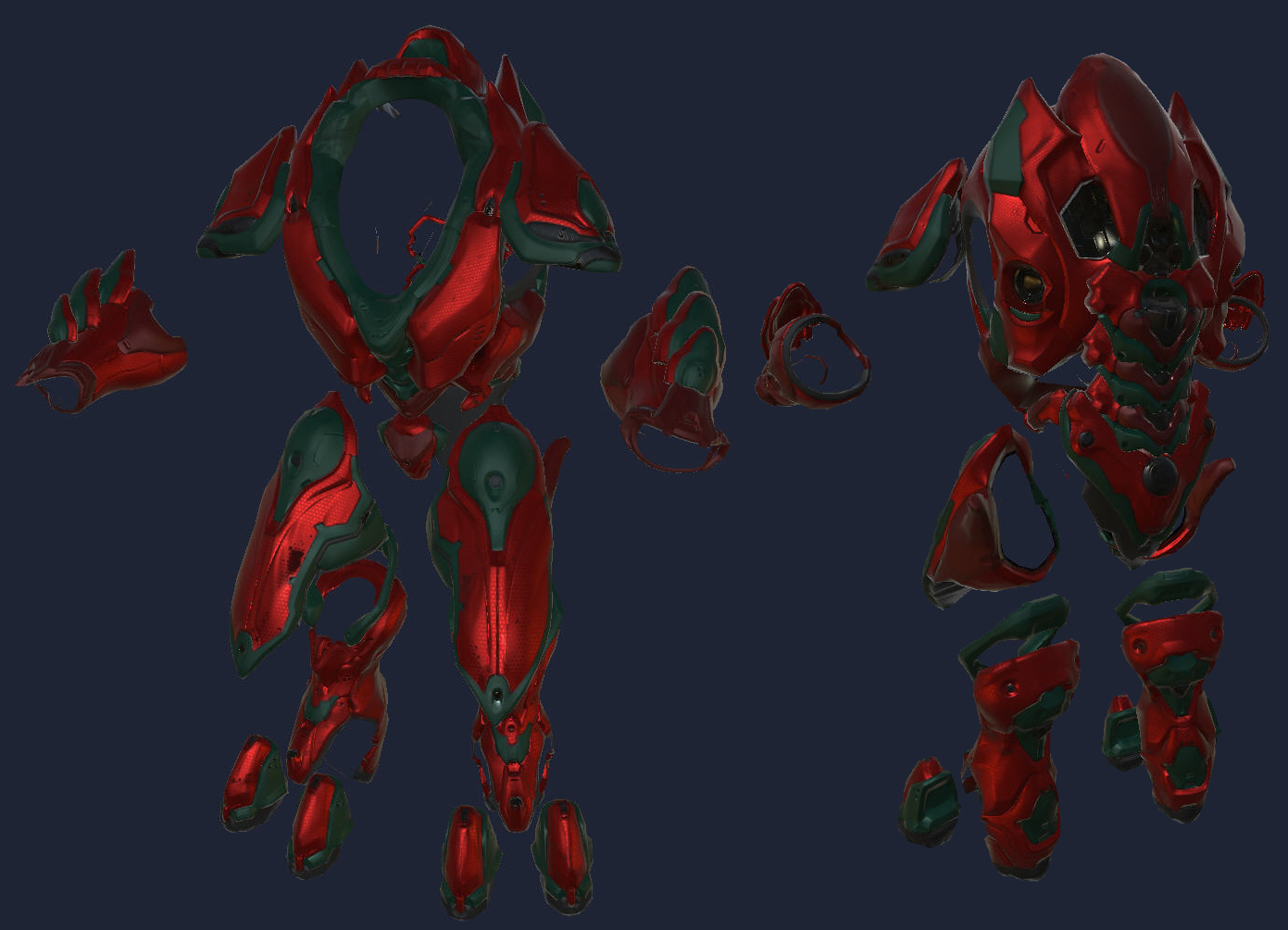 The Art of David Salaiz: H2A Elite Armor version 1