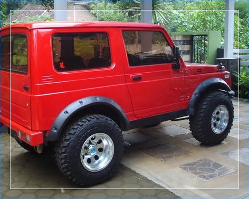 Modifikasi mobil katana terbaru ceper jimny 4x4 tahun 1989-90 gx long ...
