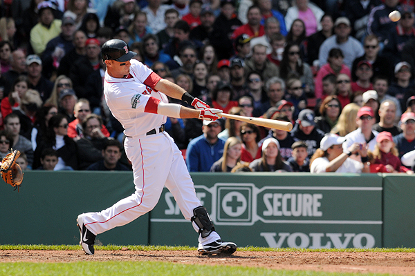 Off the Monster: Middlebrooks comes through
