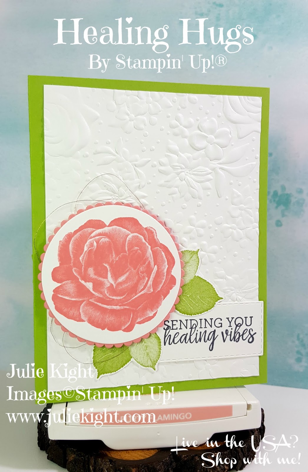 Healing Hugs Sympathy Card