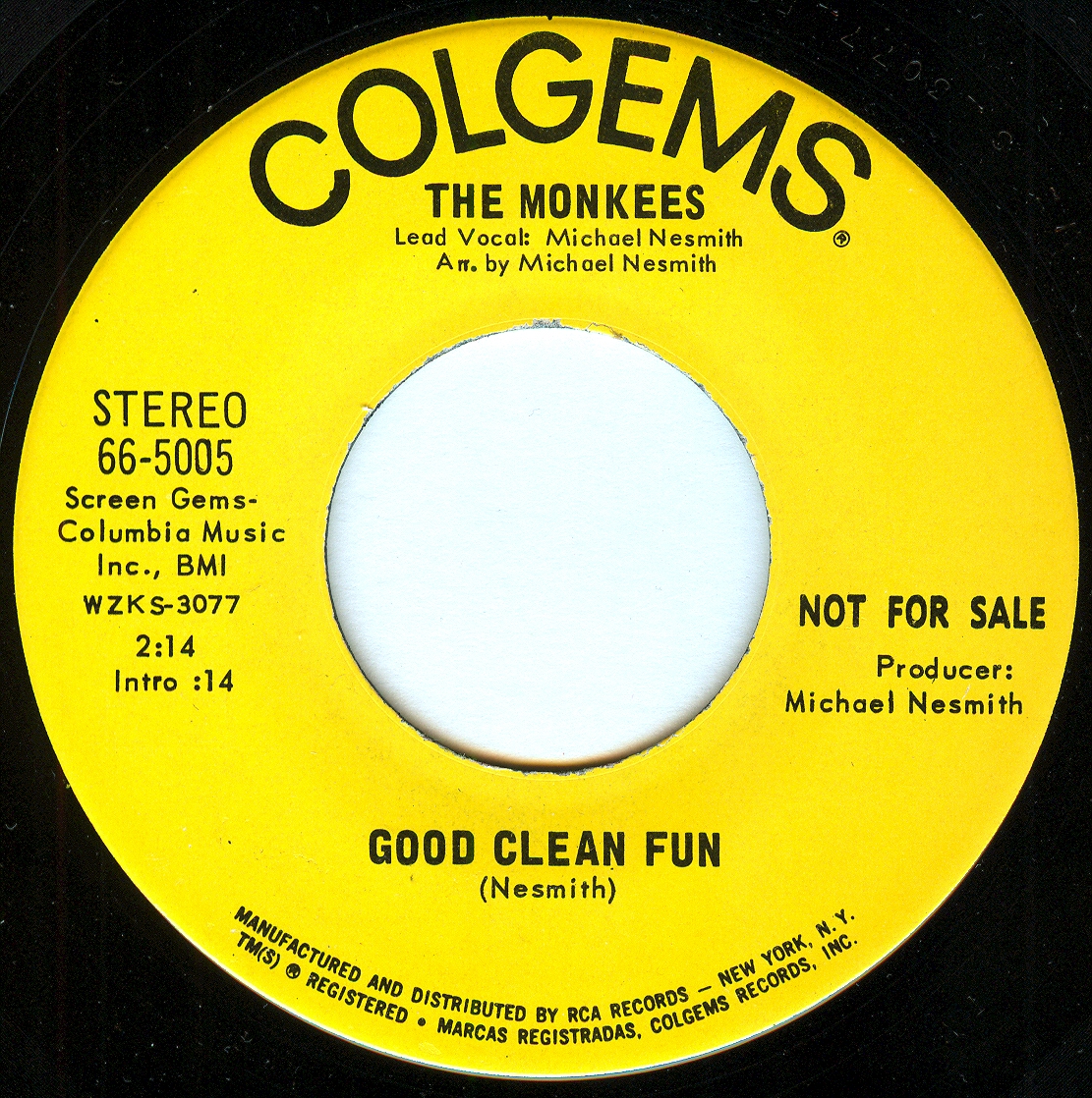 On The Record: THE MONKEES - GOOD CLEAN FUN