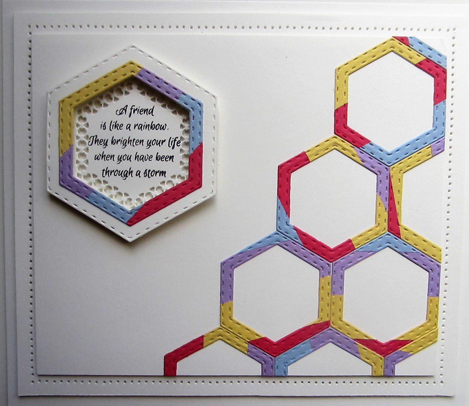 PartiCraft (Participate In Craft): A Friend Is Like A Rainbow