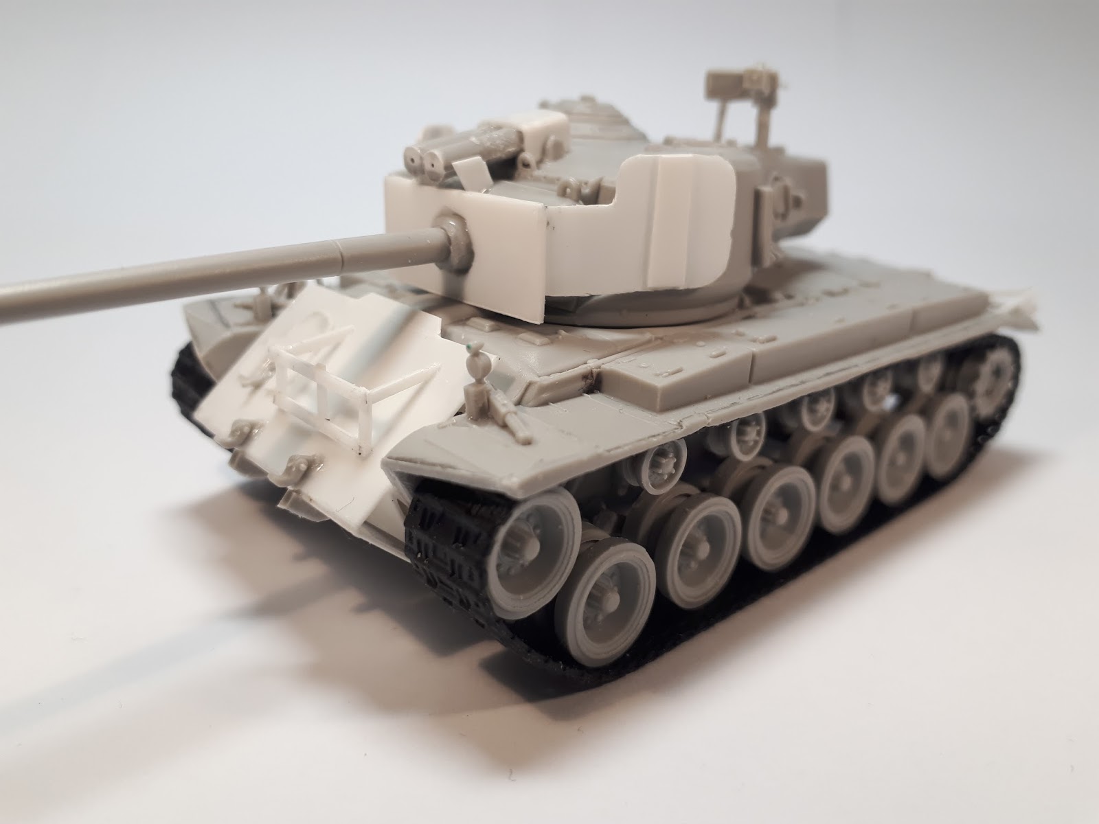 Tank construction by Lynhartt: T26E4 Super Pershing auf Trumpeter T26E4 ...