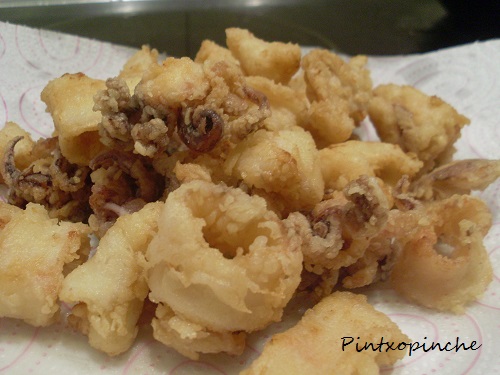 Pintxopinche: CHIPIRONES FRITOS SIN GLUTEN