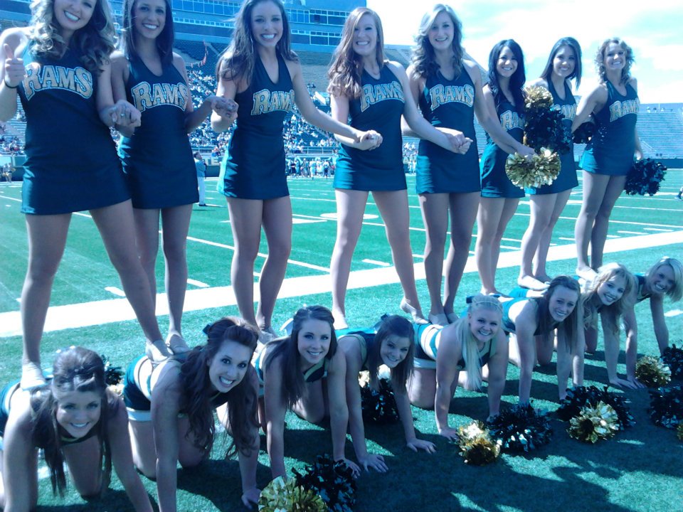 NFL and College Cheerleaders Photos: An Interesting Colorado State ...