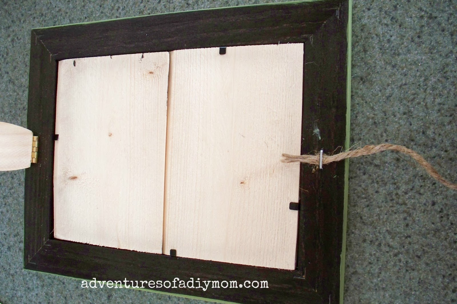 How to Make a Beadboard Picture Frame - Adventures of a DIY Mom