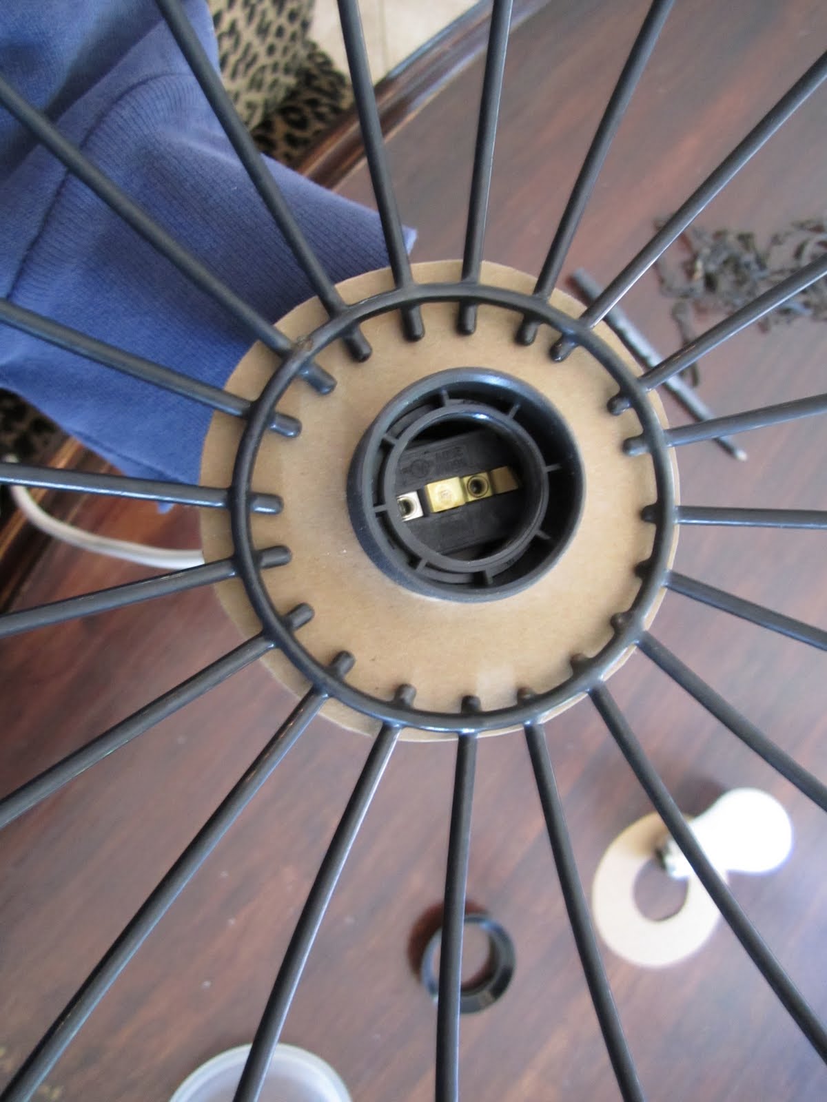 Anythingology: How To Make A Metal Hanging Light