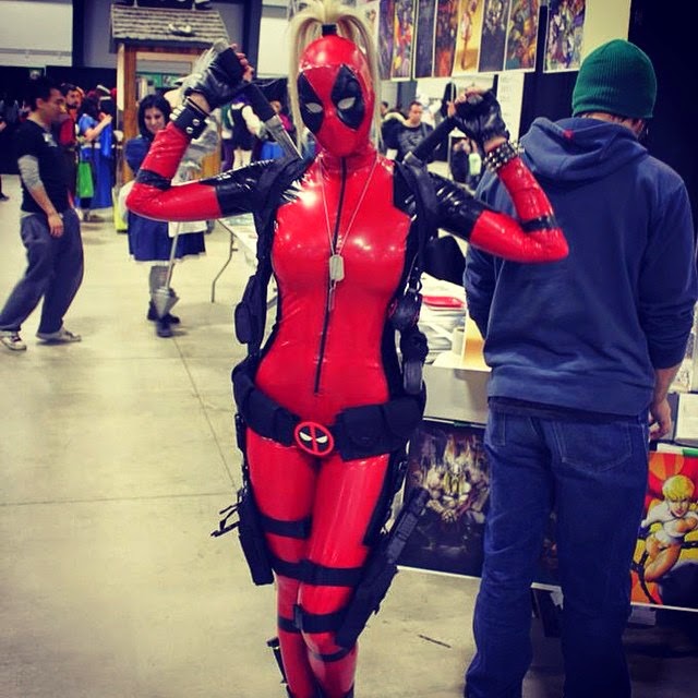 'Xplosion of Awesome: Lady Deadpool by Betty Nukem
