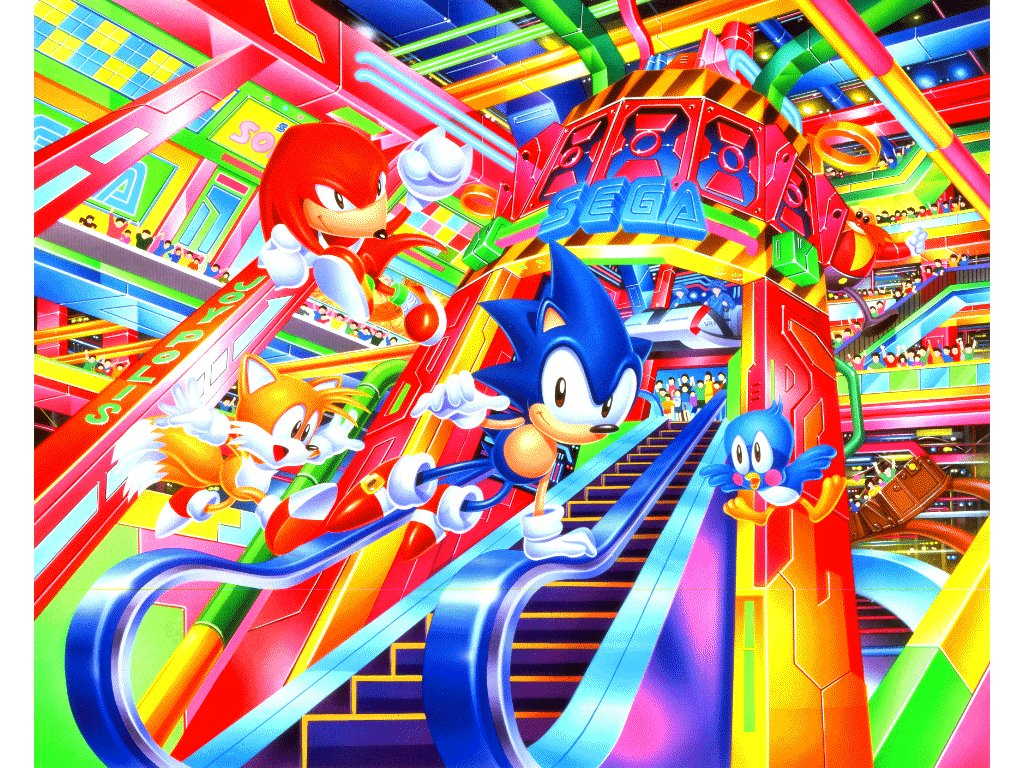 Sega Master System: Wallpaper Sonic