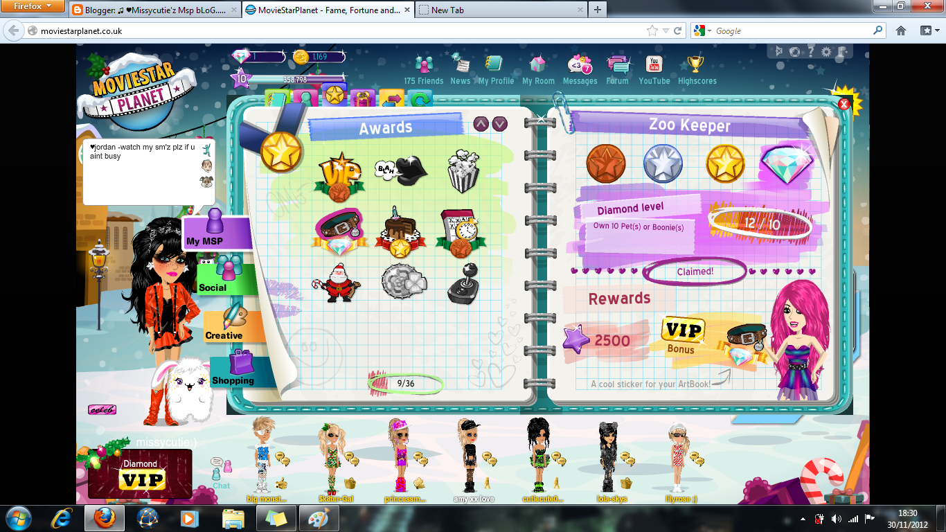 ♥Missycutie'z Msp bLoG..♫ ♥: November 2012