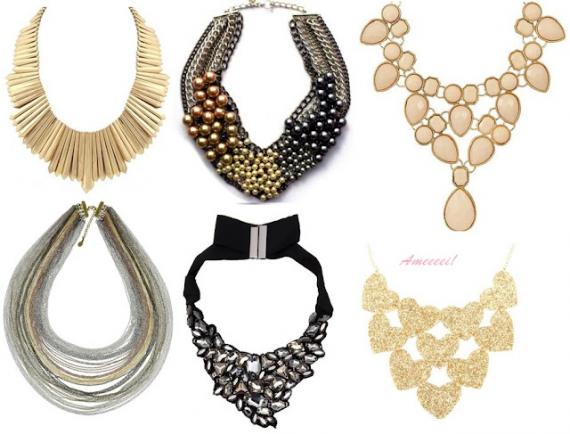 ♥ Dicas de Makes e Moda ♥: Tendência: Maxi colares