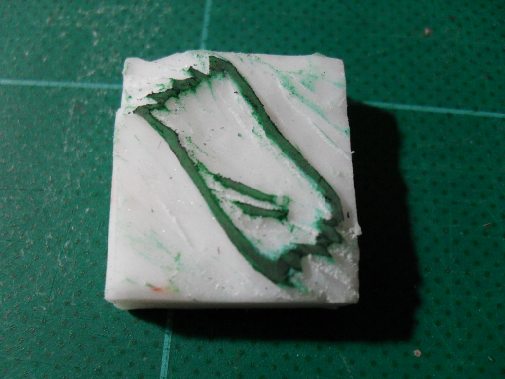 Inspired by Art: Rubber Carving