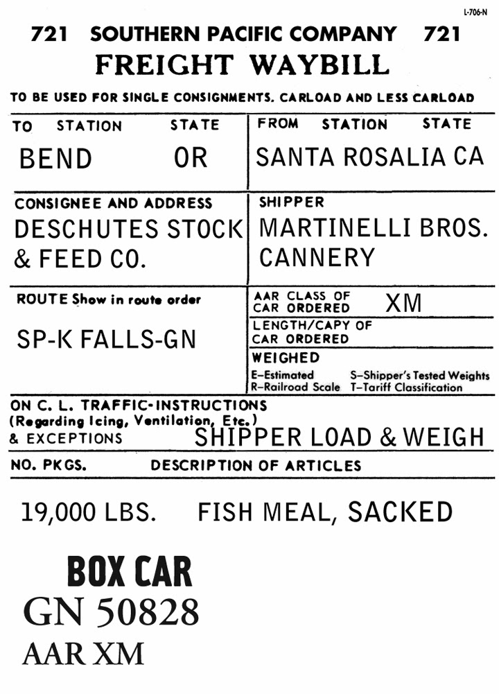 modeling the SP: Waybills, Part 30