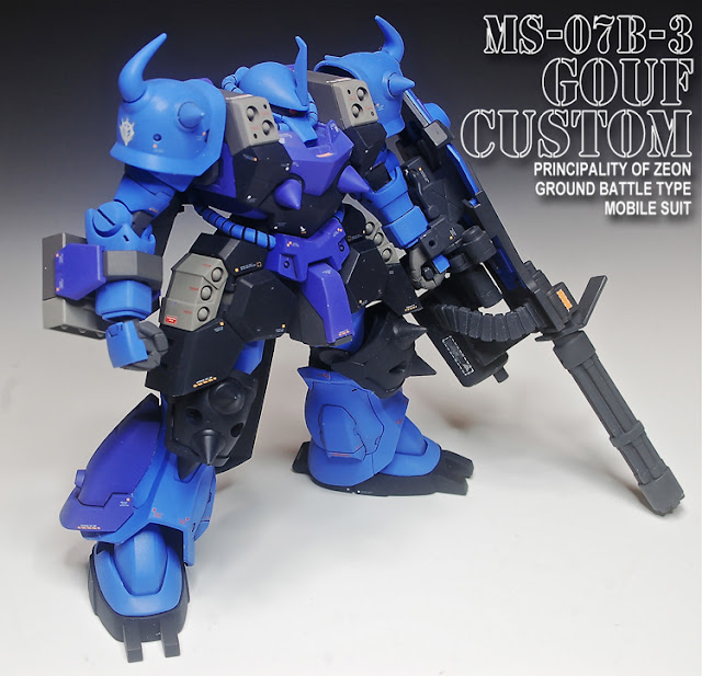 GUNDAM GUY: 1/144 MS-07B-3 Gouf Custom - Customized Build