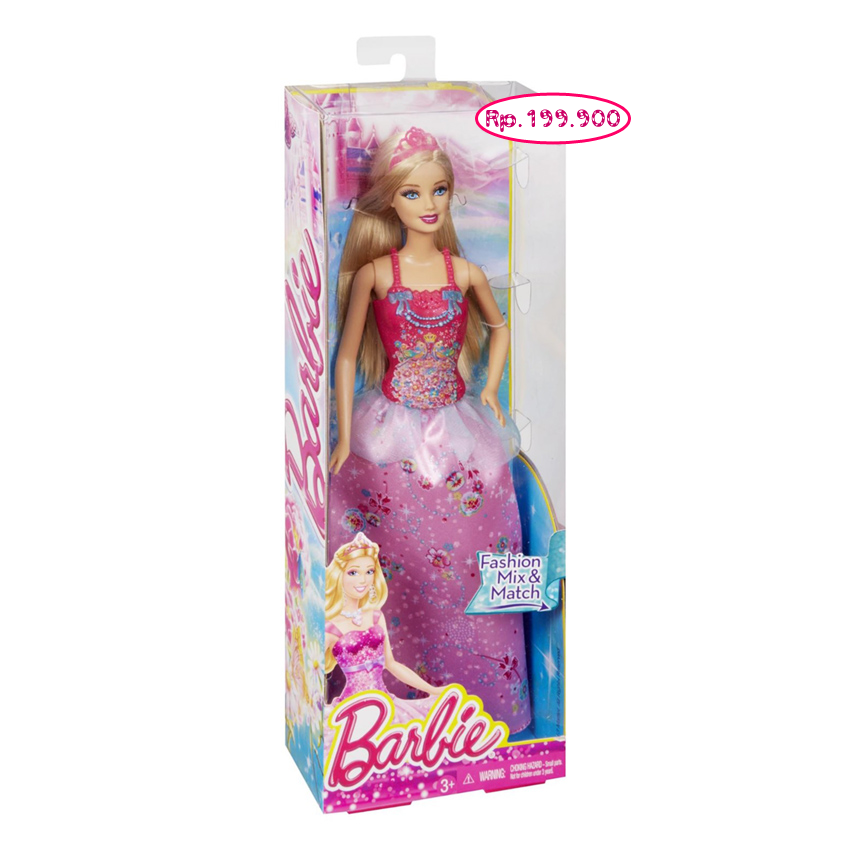 Barbie Princess - Boneka Barbie Fashion Mix and Match Princess - Jual ...