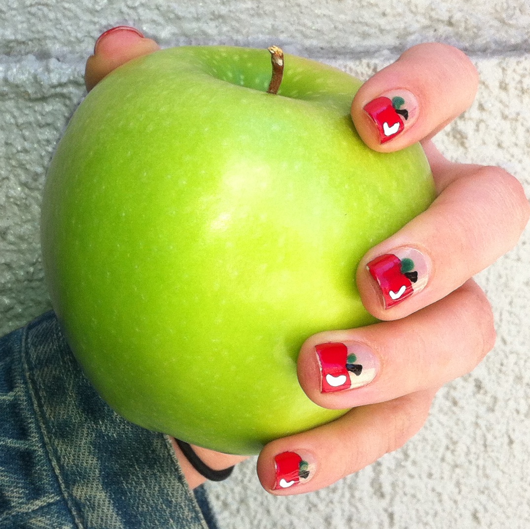 SOBBING ON FIFTH: Apple Manicure