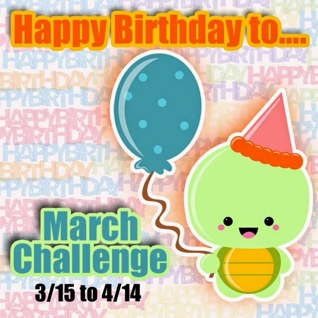 Pink Glitter Studio: SVG Cutting Files Monthly Challenge -- Happy Birthday