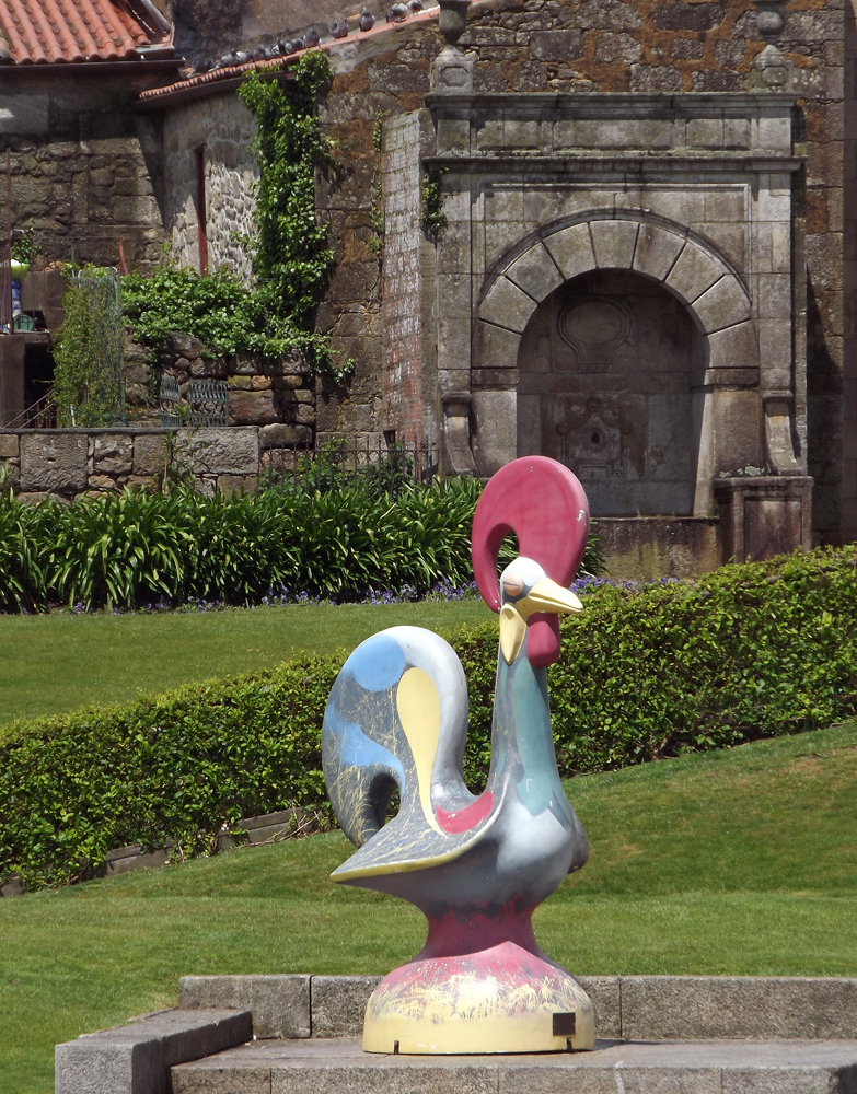 O Galo mais famoso do mundo. E simpático também.