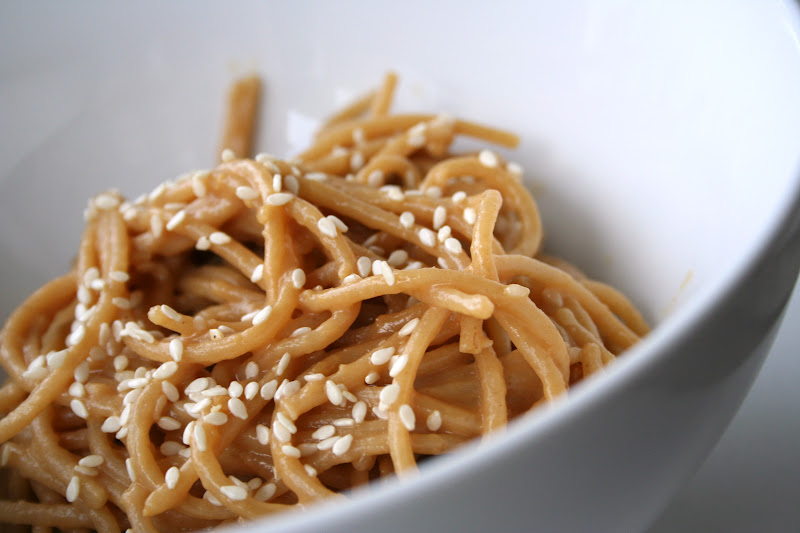 Sesame Noodles with Peanut Sauce
