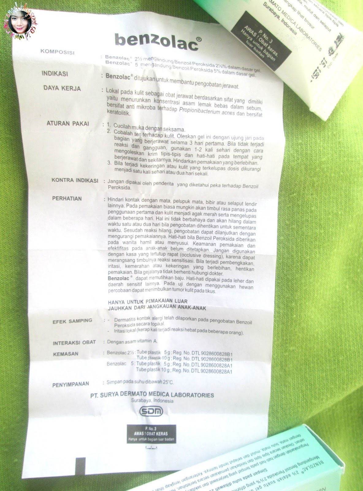 Review Benzolac 2 1/2%