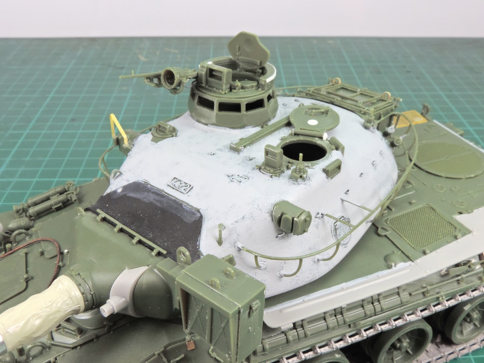 Pete's Model World : AMX-30 Turret Done, Kit Built!