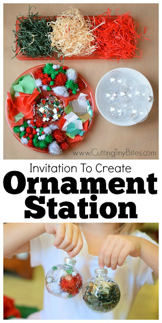 Invitation To Create: Christmas Ornament Station | What Can We Do With ...