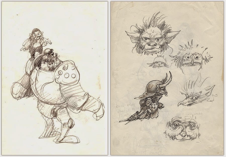 Labyrinth Movie Characters Drawings